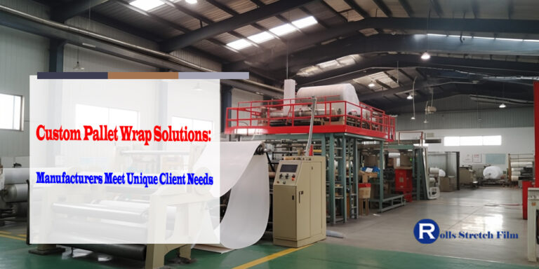 Custom Pallet Wrap Solutions: Manufacturers Meet Unique Client Needs